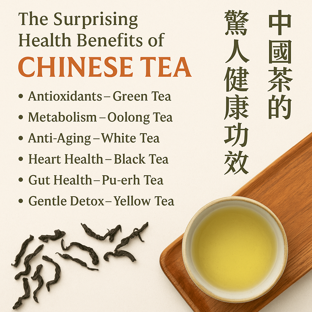 Chinese Tea Health Benefits – A Complete Guide to 6 Powerful Teas